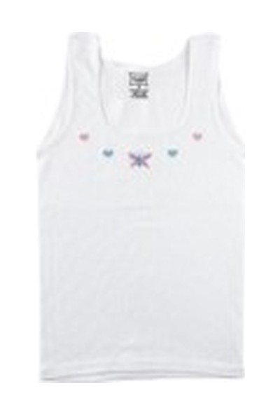 12'li Tutku Kız Elastan Empirme Geniş Askılı Atlet Karışık Desenli 12'li Tutku Kız Elastan Empirme Geniş Askılı Atlet Karışık Desenli