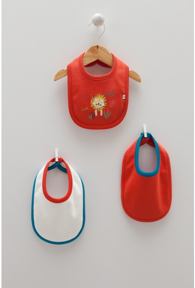 Caramell Basic Hayvan Desenli 3lü Önlük