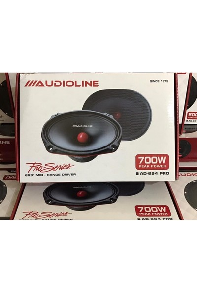 AUDIOLINE AD-694 6x9 Çifti 1400 Watt 300 Rms Midrange AUDIOLINE AD-694 6x9 Çifti 1400 Watt 300 Rms Midrange