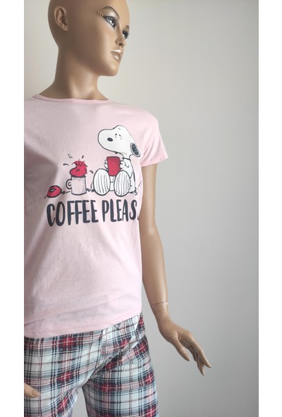 Lila İç Giyim Kısa Kollu Kaprili Takım Kadın Pamuklu Pembe %100 Cotton Pamuk Pijama Takımı Lila İç Giyim Kısa Kollu Kaprili Takım Kadın Pamuklu Pembe %100 Cotton Pamuk Pijama Takımı