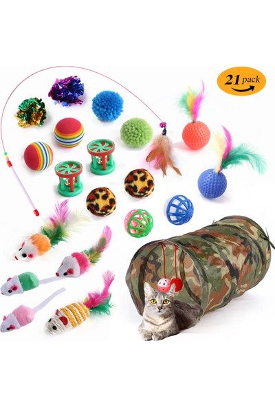 Tt Space Evcil Kedi Oyuncak Seti (Yurt Dışından)