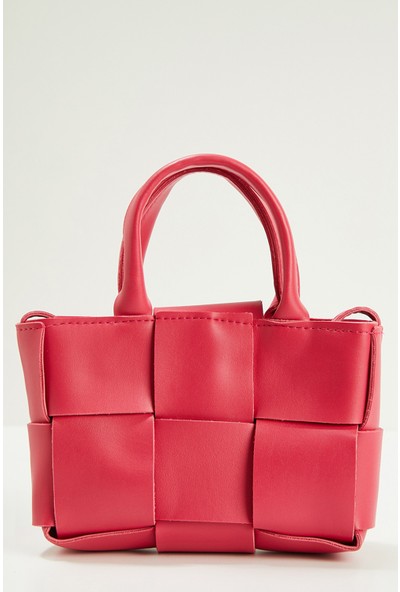 Sellss Örme Derili El ve Omuz Çanta Kadın