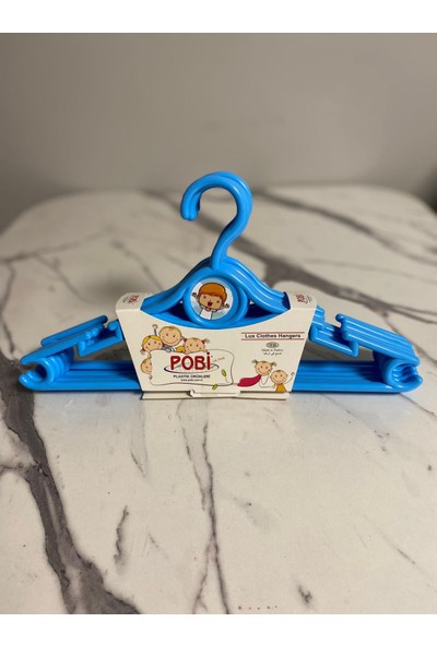 Pobi 12'li Çocuk Elbise Askısı