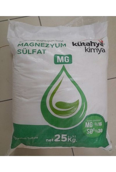 Magnezyum Sülfat 25 kg Magnezyum Sülfat 25 kg