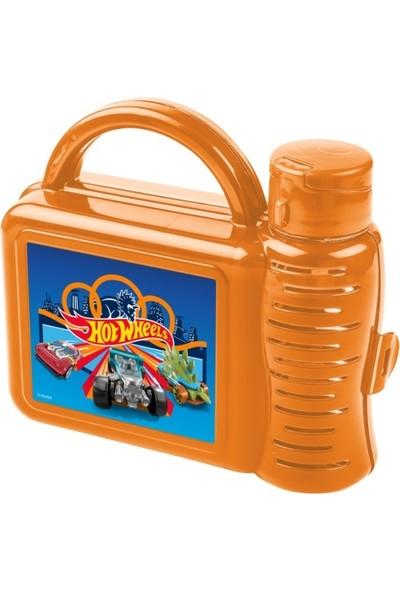 Hotwheels Lisanslı Mataralı Beslenme Kutusu Hotwheels Lisanslı Mataralı Beslenme Kutusu