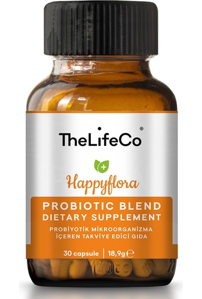 Thelifeco Happyflora Probiyotik Mikroorganizma Içeren Takviye Edici Gıda