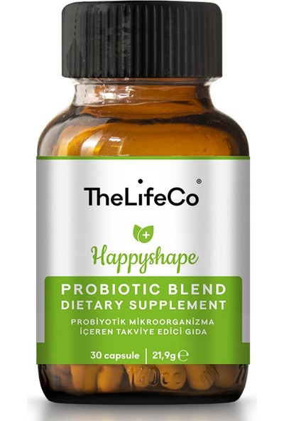 Thelifeco Happyshape Probiyotik Mikroorganizma Içeren Takviye Edici Gıda