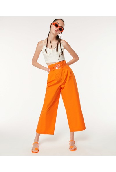 Twist Kemer Aksesuarlı Pantolon