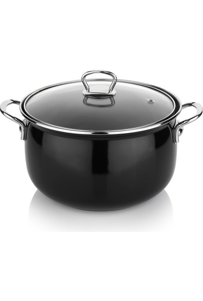 Schafer Glaze Emaye Yogurt Tencersi