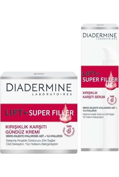 Diadermine Lift+Botology Gündüz Kremi 50 ml + Gece Kremi 50 ml Çanta Set Diadermine Lift+Botology Gündüz Kremi 50 ml + Gece Kremi 50 ml Çanta Set