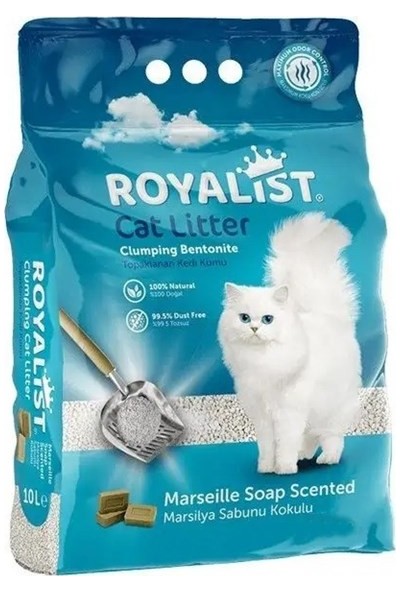 Royalist Marsilya Sabunlu Kedi Kumu 5 Litre Royalist Marsilya Sabunlu Kedi Kumu 5 Litre