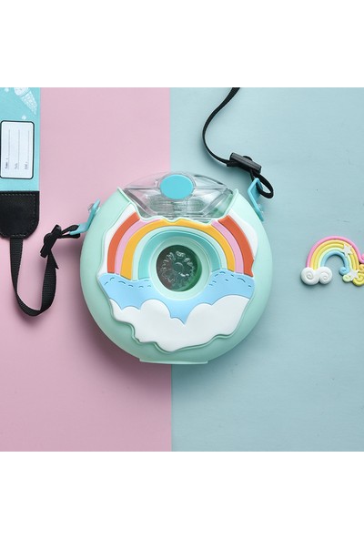 Hi Stores Taşınabilir Yuvarlak Çocuk Su Matarası (Yurt Dışından)