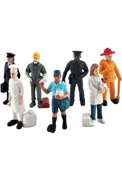 Minyatür Insanlar Model Figürinler Model Diorama 8 Adet Minyatür Insanlar Model Figürinler Model Diorama 8 Adet
