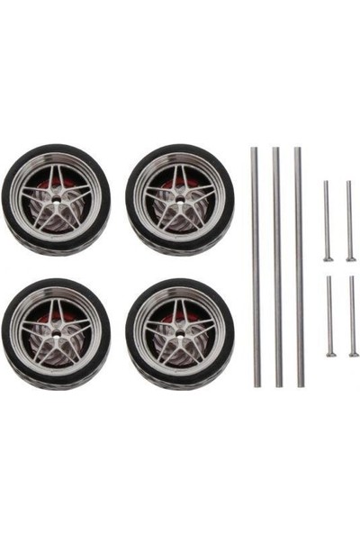 1/24 Ölçekli Tekerlekler 5 Adet