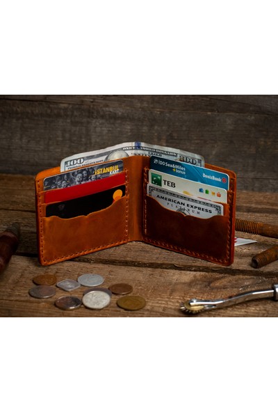 BTN Leather Deri Erkek Cüzdan Tamamen El Yapımı BTN Leather Deri Erkek Cüzdan Tamamen El Yapımı