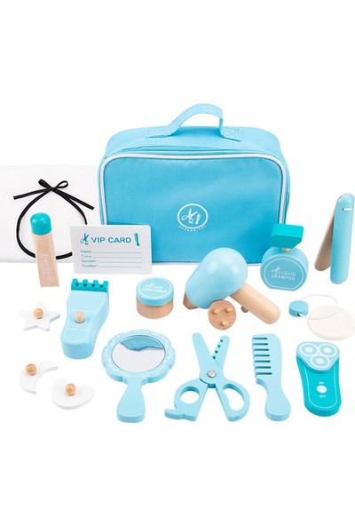 18PCS Güzellik Salonu Seti Pretend Oyun Kuaför Oyuncakları Taklit Makyaj Seti 18PCS Güzellik Salonu Seti Pretend Oyun Kuaför Oyuncakları Taklit Makyaj Seti