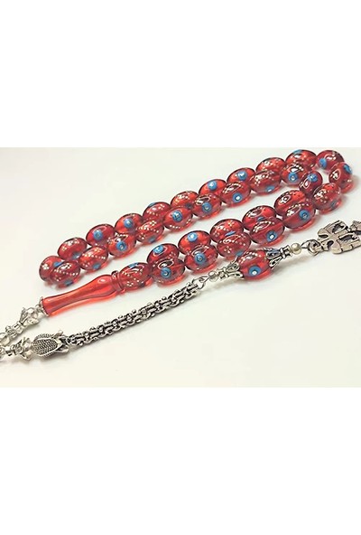 Iskeçe Tesbih Birinci Sınıf Malzemeden Yapılmış Orjinal Gümüş ve Firuze Çakım Ateş Kehribar Iskeçe Tesbih Birinci Sınıf Malzemeden Yapılmış Orjinal Gümüş ve Firuze Çakım Ateş Kehribar