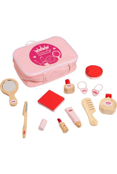 Makyaj Kiti Güzellik Aksesuarları Parfüm Küpe Tarak 3+ Çocuk Makyaj Kiti Güzellik Aksesuarları Parfüm Küpe Tarak 3+ Çocuk