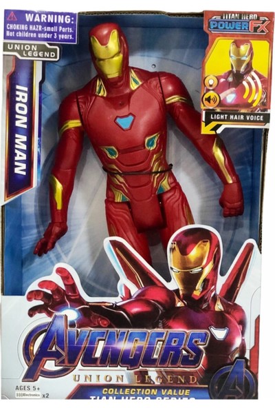 Avengers Ironman Sesli Işıklı Oyuncak