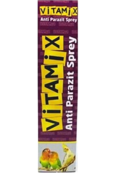 Vitamix Muhabbet Kuşu, Sultan Papağanı ve Tüm Kuşlar Için Anti Parazit Sprey Vitamix Muhabbet Kuşu, Sultan Papağanı ve Tüm Kuşlar Için Anti Parazit Sprey