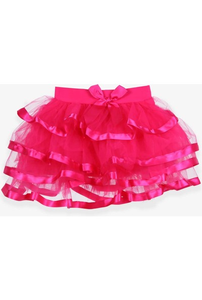 Breeze Kız Çocuk Etek Tüllü Fuşya (5-10 Yaş)