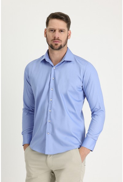 Uzun Kol Non Iron Slim Fit Gömlek