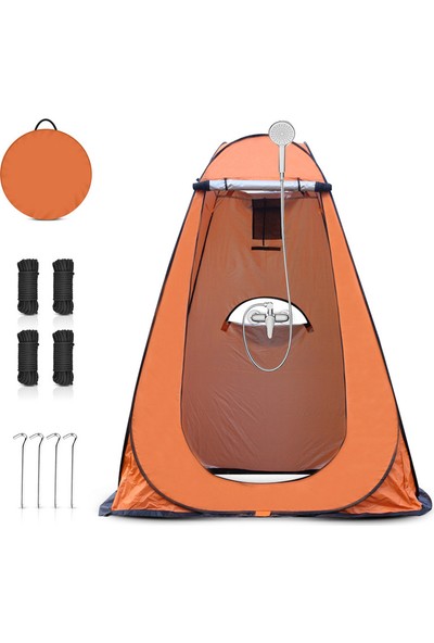 Swico Remado 150 x 150 x 190 cm Taşınabilir Açılır Duş Çadırı - Turuncu (Yurt Dışından) Swico Remado 150 x 150 x 190 cm Taşınabilir Açılır Duş Çadırı - Turuncu (Yurt Dışından)