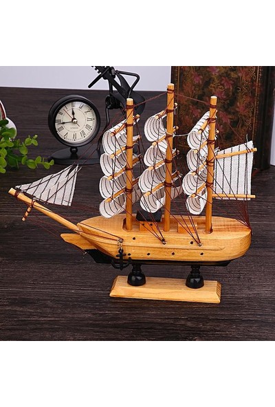 Elifeshop ES85360D El Yapımı Ahşap Yelkenli Gemi Maketi Barbaroslar Model 21 Cm. Elifeshop ES85360D El Yapımı Ahşap Yelkenli Gemi Maketi Barbaroslar Model 21 Cm.
