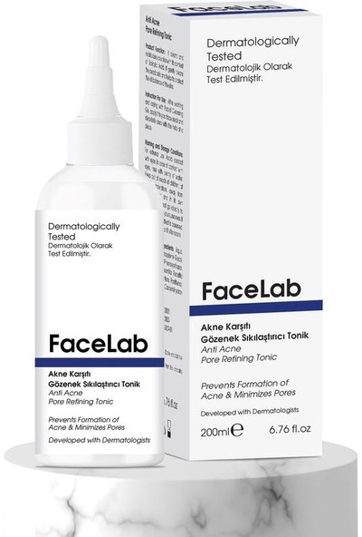 Facelab Akne Karşıtı Gözenek Sıkılaştırıcı Tonik 200 ml