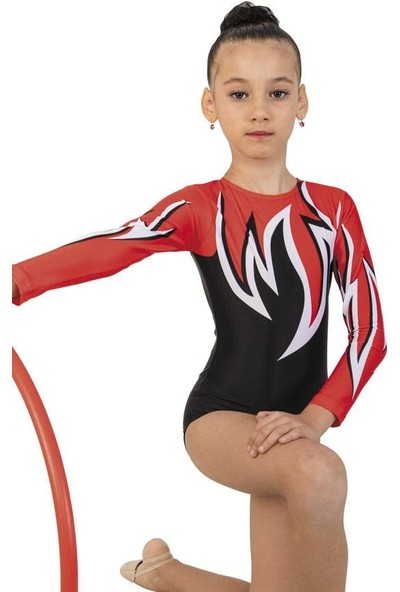 Karacan Spor C08 Baskılı Cimnastik Mayo Karacan Spor C08 Baskılı Cimnastik Mayo