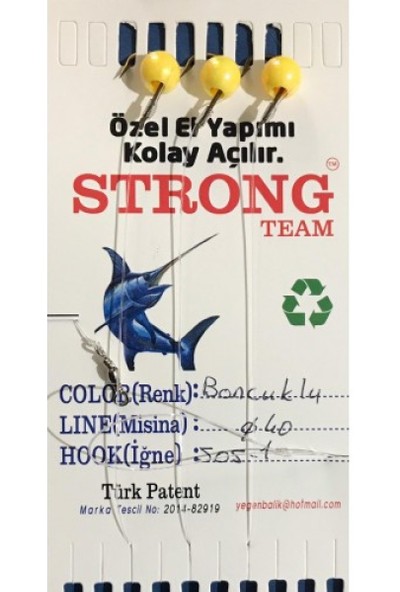 hazır Boncuklu Sazan Takımı (505 Serisi) hazır Boncuklu Sazan Takımı (505 Serisi)
