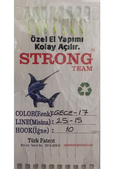 Strong Team 7li Gece Çaparisi Fosforlu