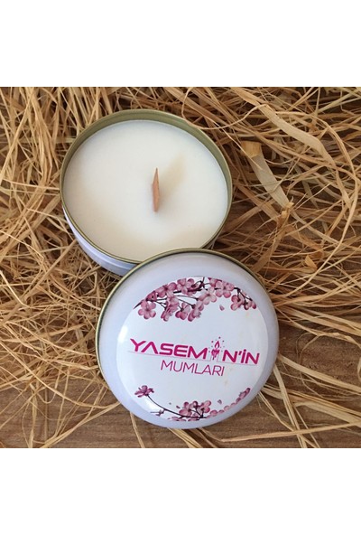 Yasemin'in Mumları Teneke Mum Soya Mumu