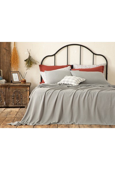 English Home Genesis Soft Touch King Size Pike Seti 240X220 cm Gri English Home Genesis Soft Touch King Size Pike Seti 240X220 cm Gri