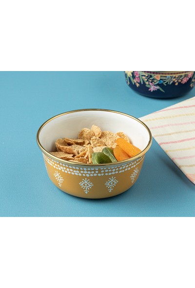 English Home Cartello Emaye Kase 12 cm Hardal