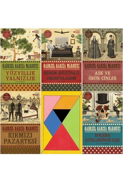 Yüzyıllık Yalnızlık - Benim Hüzünlü Orospularım - Aşk ve Öbür Cinler - Kırmızı Pazartesi - Kolera Günlerinde Aşk 5 Kitap Set - Tangram - Gabriel Garcia Marquez Yüzyıllık Yalnızlık - Benim Hüzünlü Orospularım - Aşk ve Öbür Cinler - Kırmızı Pazartesi - Kolera Günlerinde Aşk 5 Kitap Set - Tangram - Gabriel Garcia Marquez