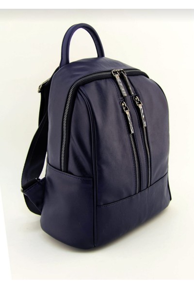Hnb Çanta Çok Cepli Saten Su Geçirmez Sırt Çantası