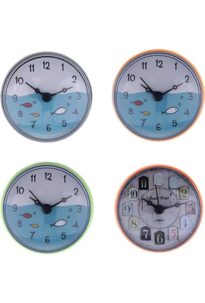 Salmoph Su Nem Geçirmez Mini Duş Banyo Saati (Yurt Dışından) Salmoph Su Nem Geçirmez Mini Duş Banyo Saati (Yurt Dışından)