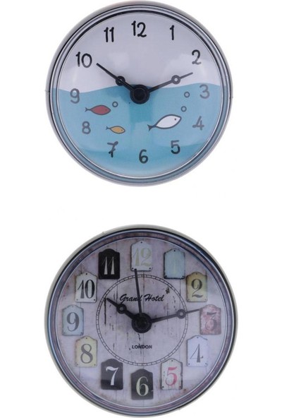 Salmoph Su Nem Geçirmez Mini Duş Banyo Saati Siyah (Yurt Dışından) Salmoph Su Nem Geçirmez Mini Duş Banyo Saati Siyah (Yurt Dışından)