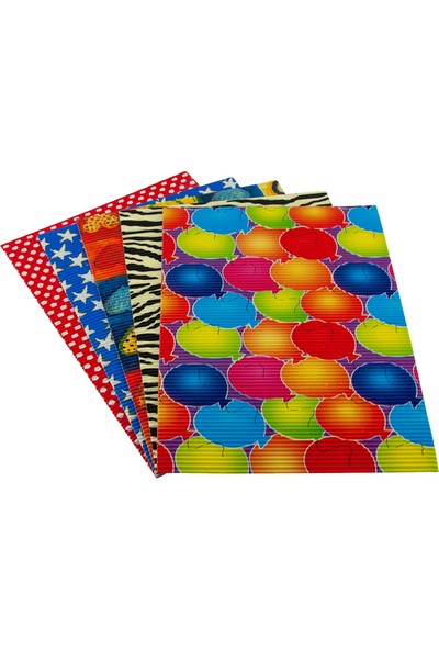 Cmk Karışık Desenli Oluklu Karton 200 gr 10'lu Paket Cmk Karışık Desenli Oluklu Karton 200 gr 10'lu Paket
