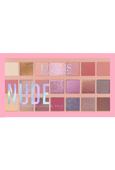 Lollis Nude&eyes & Cheeks Blushing Palet