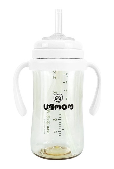 Ubmom 280ML Süt Şişesi Kulplu Içme Bardağı - Beyaz (Yurt Dışından) Ubmom 280ML Süt Şişesi Kulplu Içme Bardağı - Beyaz (Yurt Dışından)