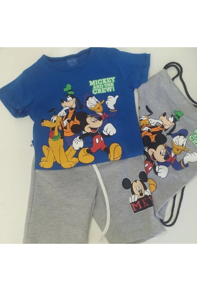 Hüma Butik Çanta Detaylı Çocuk Takımı