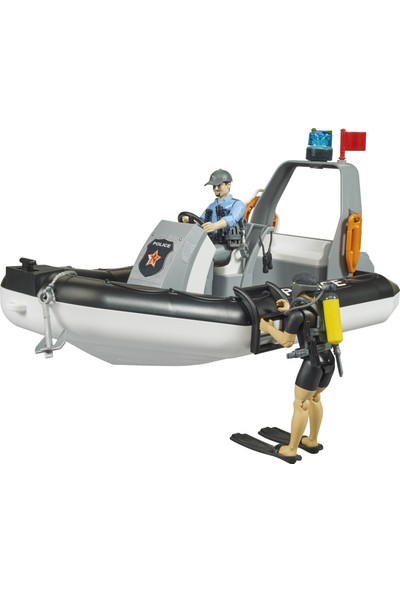 Bruder Tepe Lambalı Polis Zodyak ,2 Figür ve Aksesuarlar BR62733