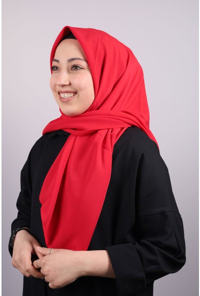 Bensu Düz Renk Medine Ipeği Eşarp - Desen-01 - Renk-06 Bensu Düz Renk Medine Ipeği Eşarp - Desen-01 - Renk-06
