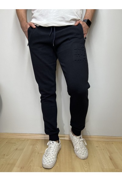 Meriç Bebe Erkek Paçası Lastikli Fermuarlı Cep Detaylı Fitilli Eşofman Altı