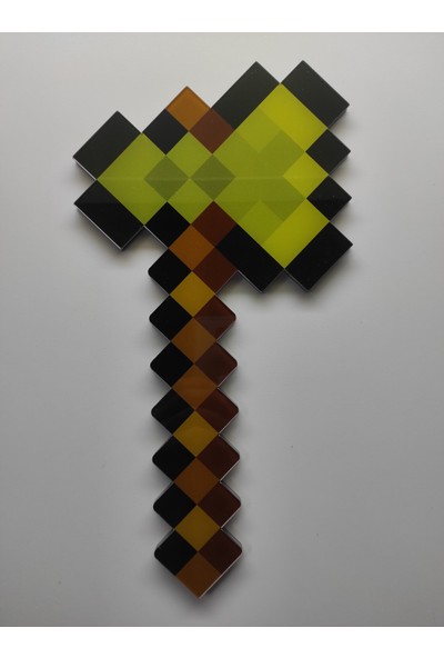 Payitaht Tablo Minecraft Altın Balta Pleksi Oyuncak