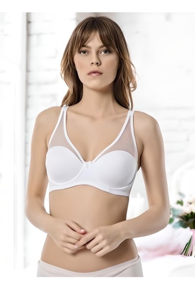 Godewo Magnolia Toparlayıcı Minimizer Sütyen - Beyaz Godewo Magnolia Toparlayıcı Minimizer Sütyen - Beyaz