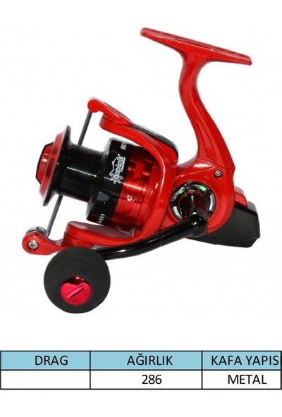 Captain Iron 4000 Spin Makine 5+1 Bb