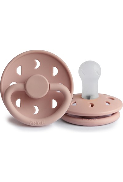 Frıgg Moon Phase Silikon Emzik - Blush 0-6 Ay Frıgg Moon Phase Silikon Emzik - Blush 0-6 Ay